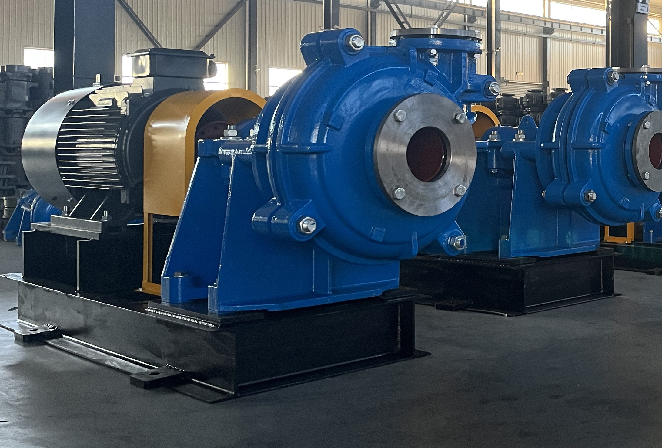 Pumps for Quartz Sand_Rubber-Lined Slurry Pumps in Quartz Sand ...